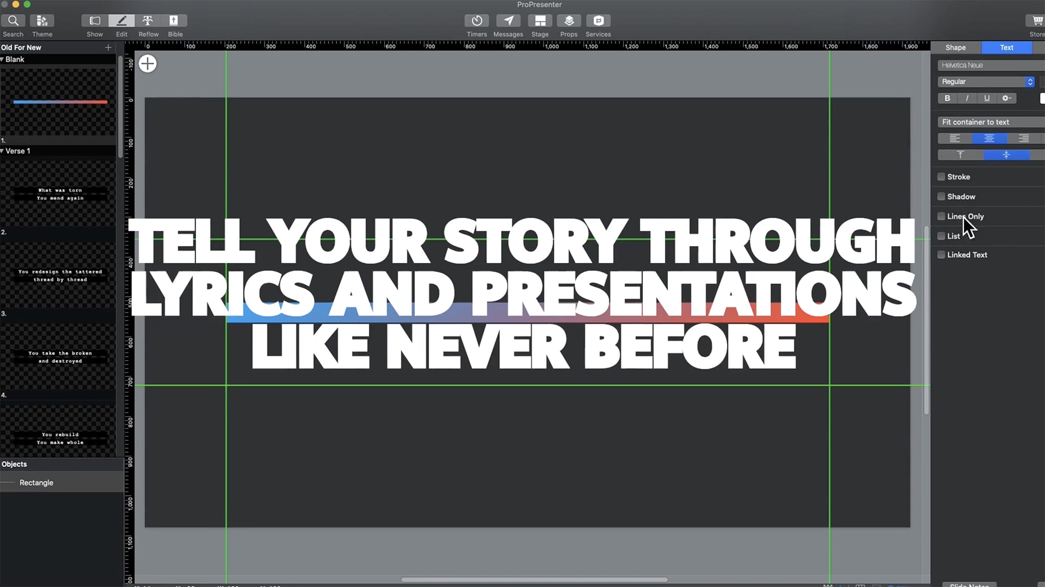 ProPresenter for Mac v7.16.1 多功能演示工具 - 4A评测