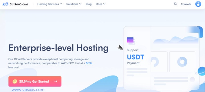 SurferCloud企业级云服务器促销：$20.9/月/4核8G内存5M带宽@不限流量,全球15机房同价,支持Linux/Windows系统 - 4A评测
