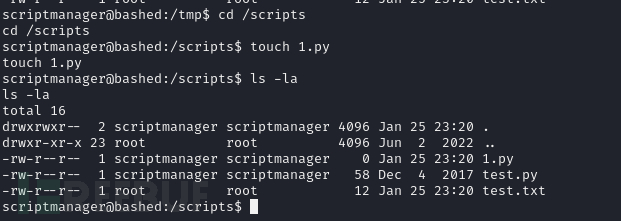 [Meachines] [Easy] Bashed PHP Bash+Python计划任务权限提升 - 4A评测