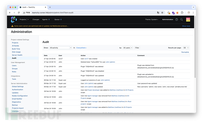 HackThebox Runner Walkthrough - 4A评测